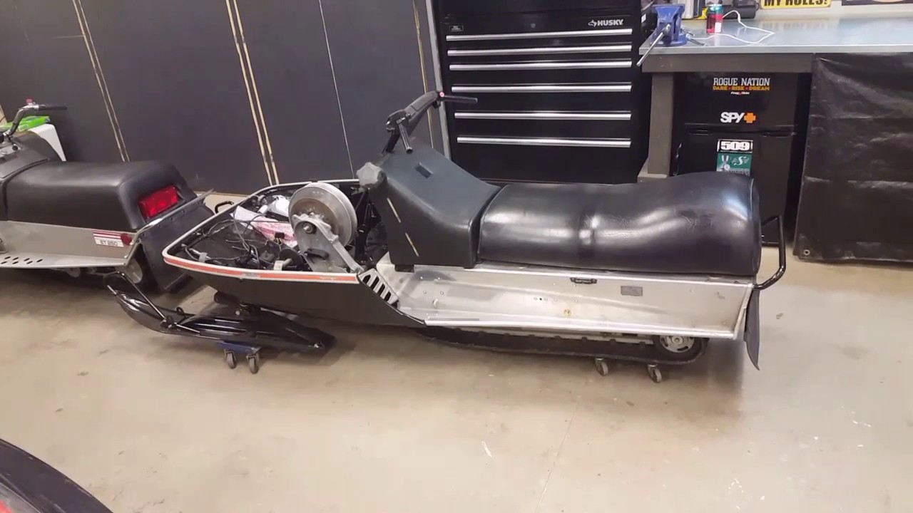 1975 Ski Doo TNT 440 Resto Mod Part 12 *UPDATED* - YouTube