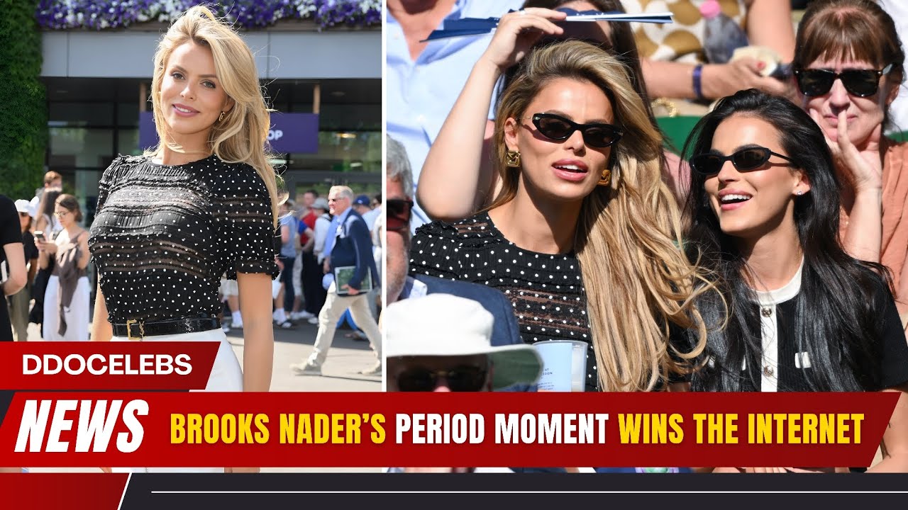 Brooks Nader’s Wardrobe Fail Goes Viral at Wimbledon! - YouTube
