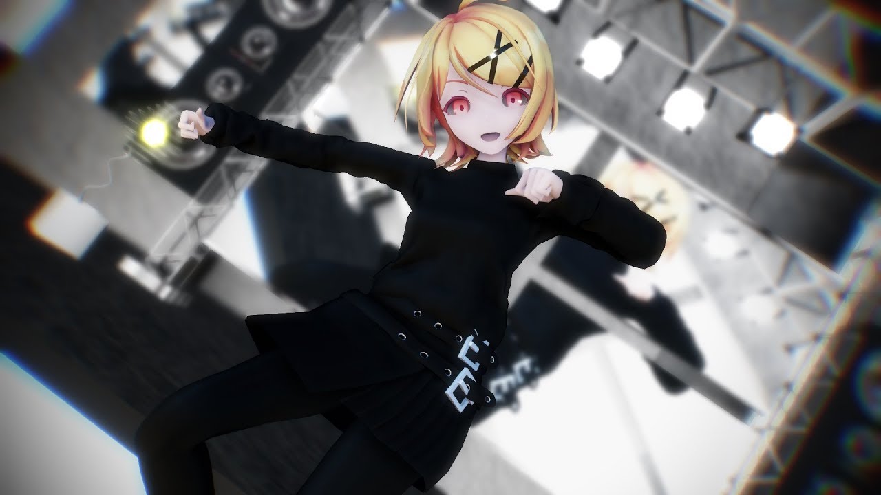 「Ray-MMD」ROKI/ロキ(Kagamine Rin/鏡音リン) 1080p60 - YouTube