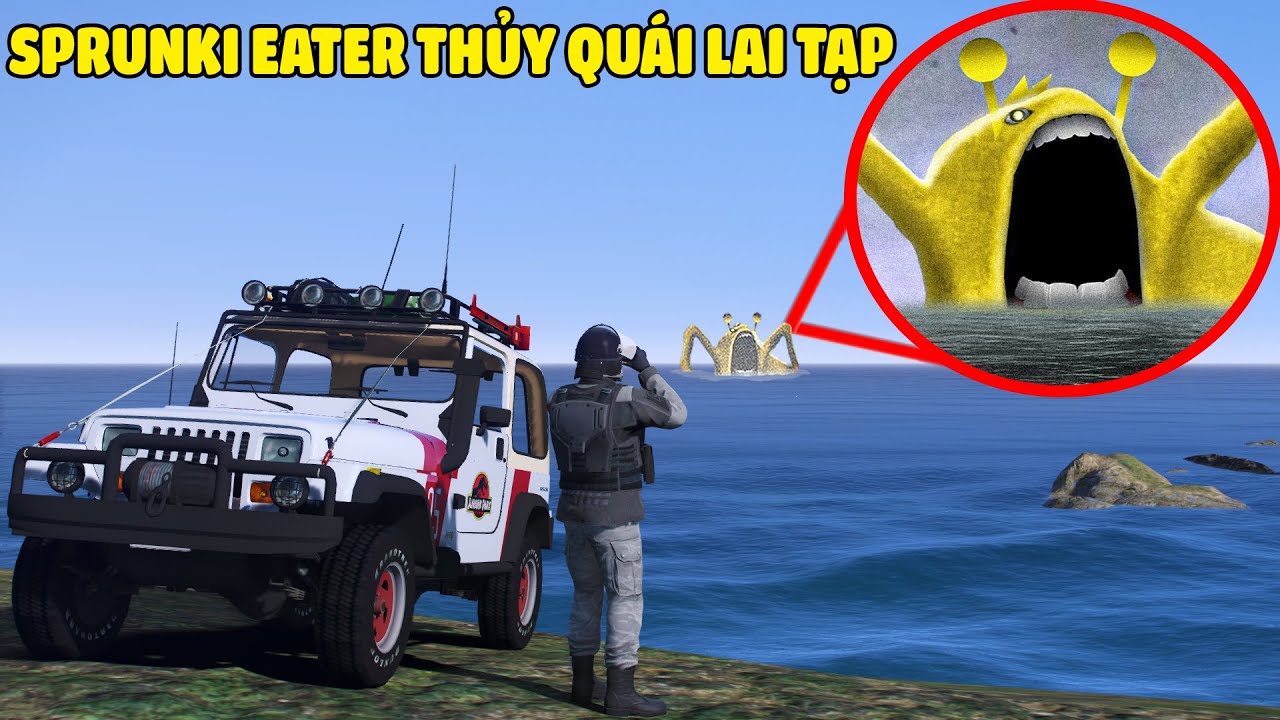 SPRUNKI EATER Thủy Quái Được Lai Tạp Từ Quái Vật SEA EATER Và Quỷ Âm ...