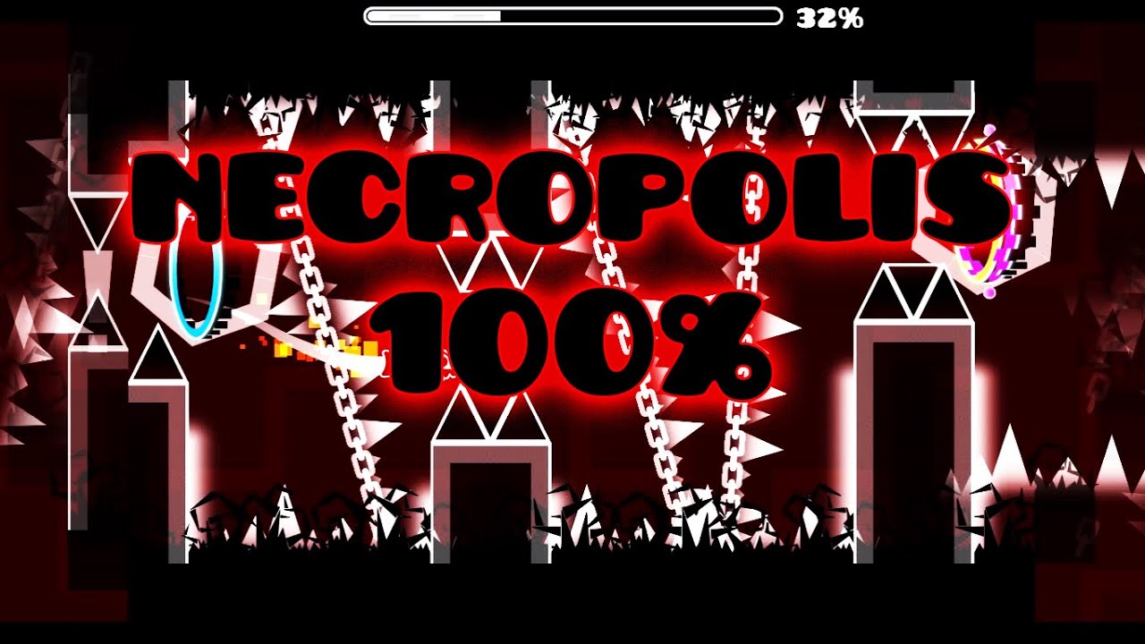 (Insane Demon) Necropolis by Neptune | Geometry Dash - YouTube