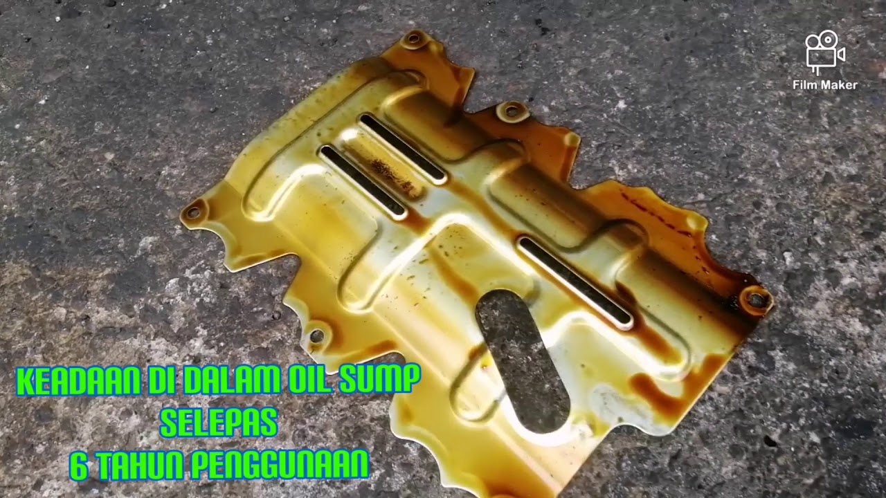PROTON EXORA BOLD SERVIS OIL SUMP. - YouTube