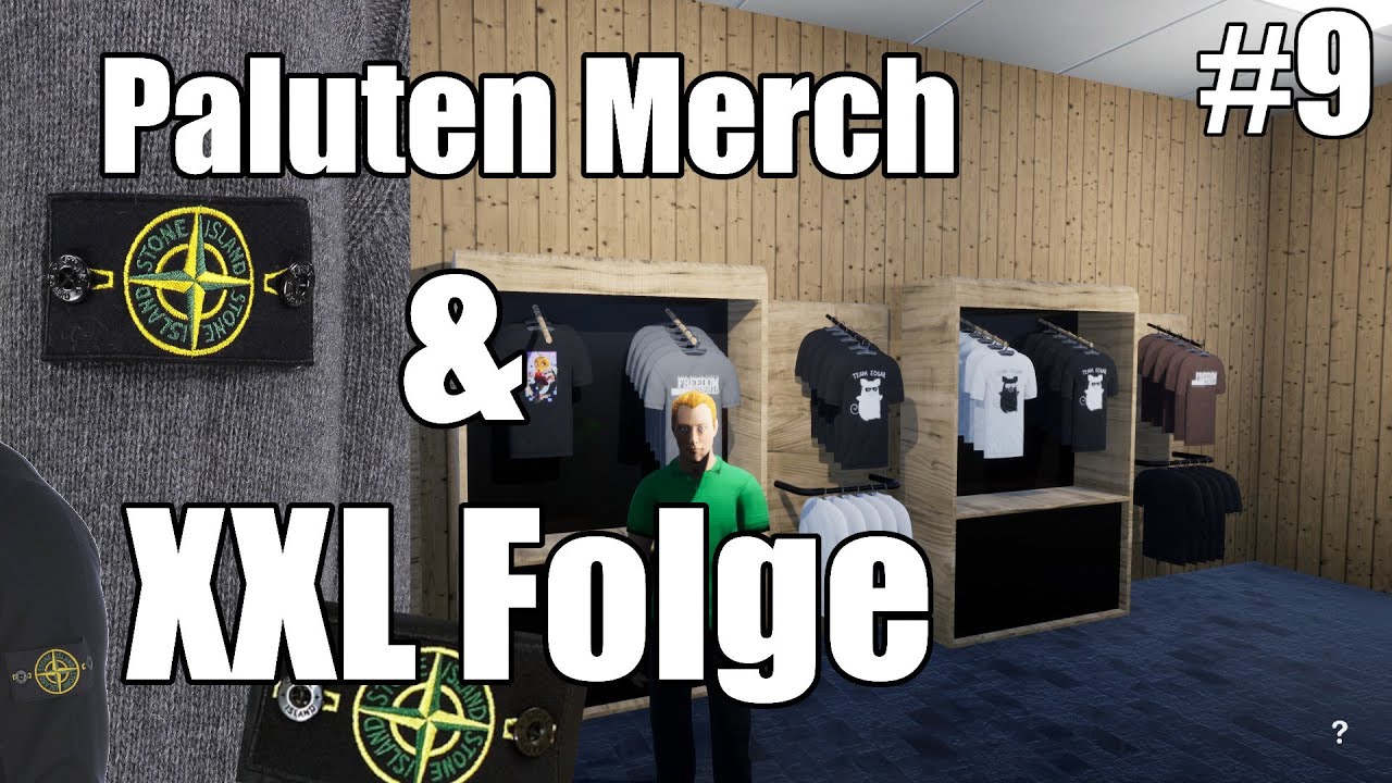 Paluten Merch & XXL Folge | Der Stone Island Simulator #09 - YouTube