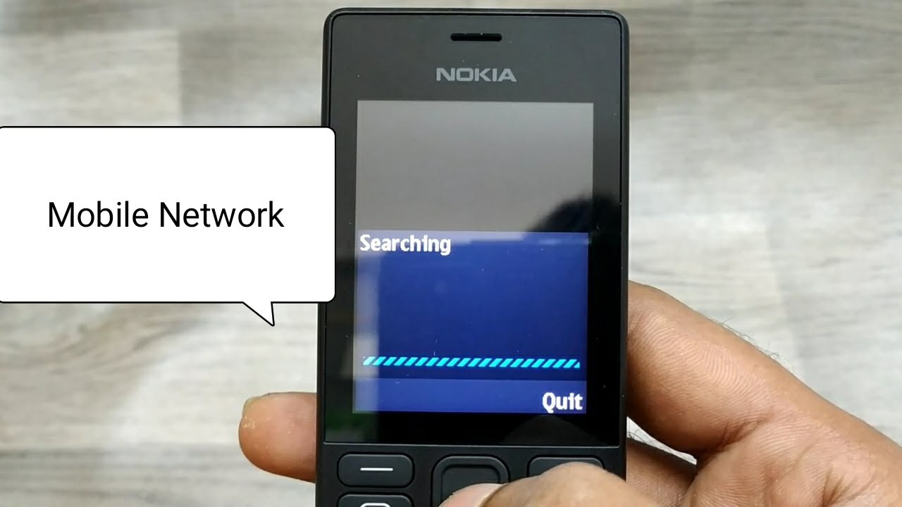 How to Select mobile network in NOKIA 150-RM1190| network setting in ...