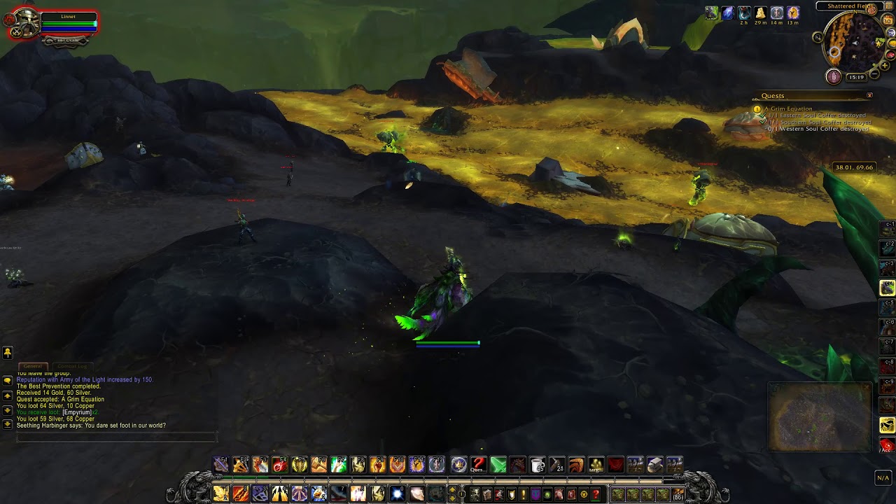 A Grim Equation Quest ID 40238 Playthrough World Of Warcraft - YouTube