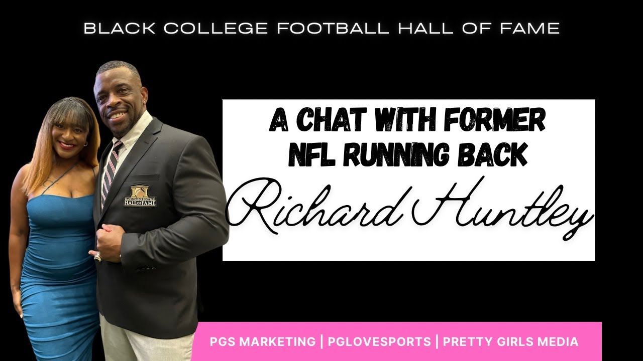 A Chat with Former NFL RB Richard Huntley: BCFHOF Inductee - YouTube