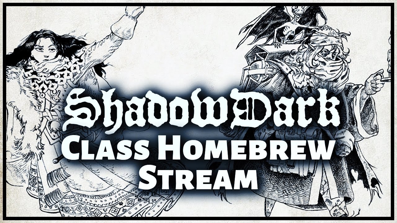 Making Shadowdark Classes - YouTube