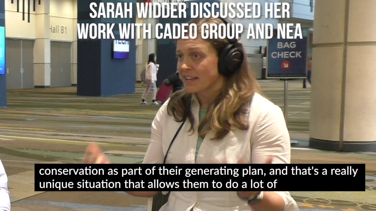 Sarah Widder discussed her work with Cadeo Group and NEA - YouTube