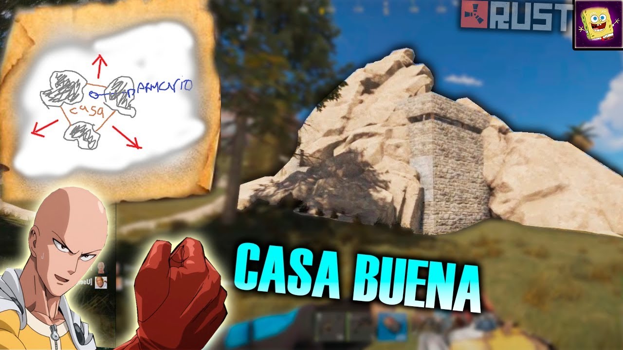 Mi Mejor Casa Segura en Rust - Rust Solitario - YouTube