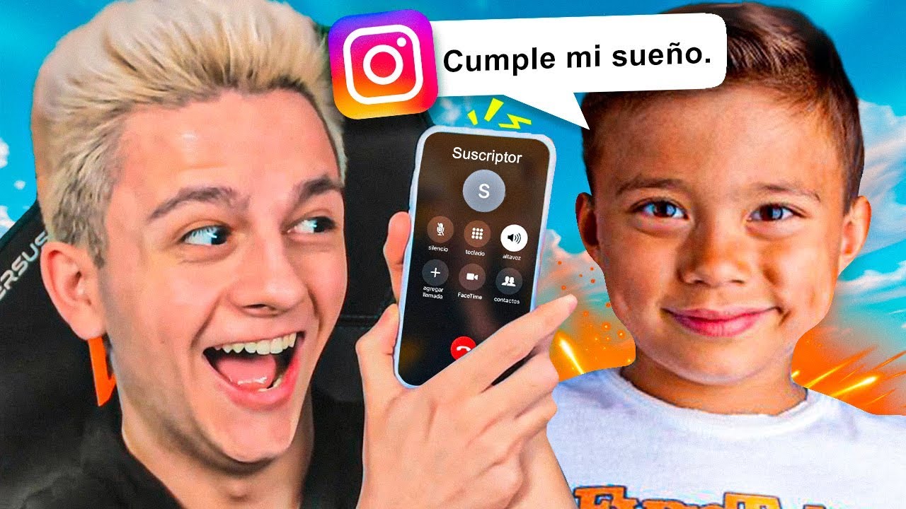 CUMPLO EL SUEÑO DE UN SUSCRIPTOR | Ampeterby7 - YouTube