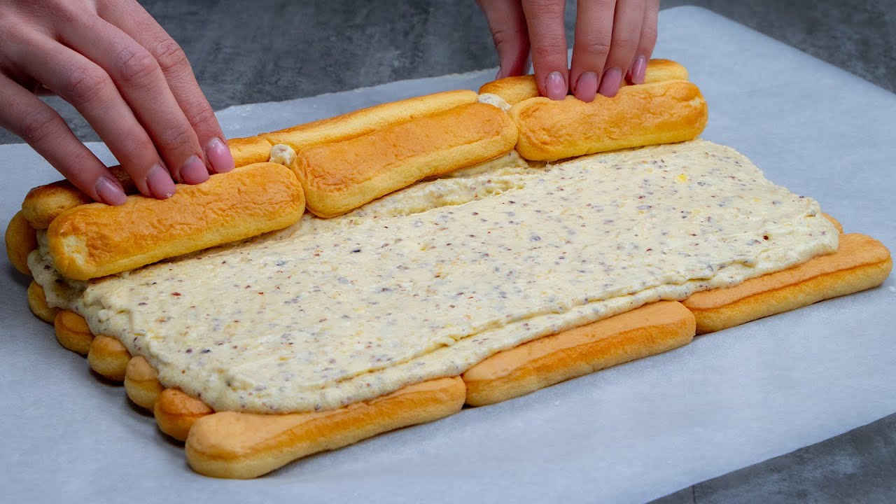 Recette de Kinder Bueno Roulade! Un dessert à base de BOUDOIRS et SANS ...