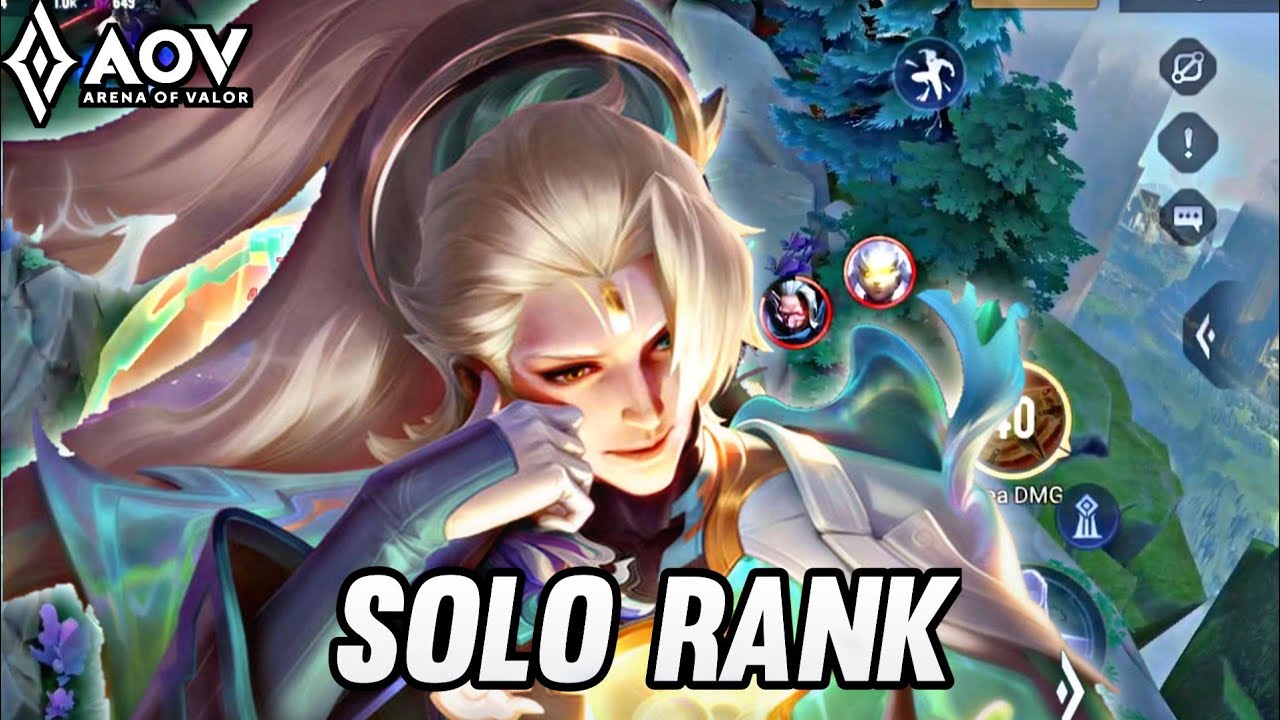 HAYATE PRO GAMEPLAY | SOLO RANK - ARENA OF VALOR - YouTube