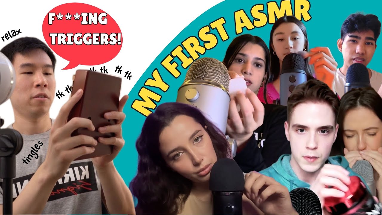 50 people doing ASMR for the FIRST TIME - YouTube