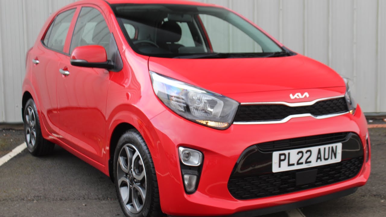 Kia Picanto | 1.0 3 5dr Auto [4 seats] | Chilli Red - YouTube