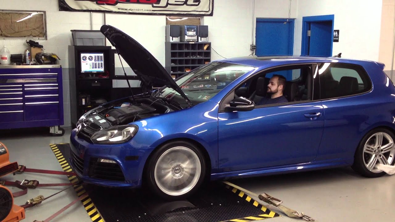 APTuning MK6 Golf R Dyno - YouTube