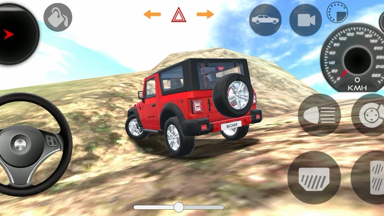 Mahindra Thar game | thar gadi wala game | simulator Game video | # ...