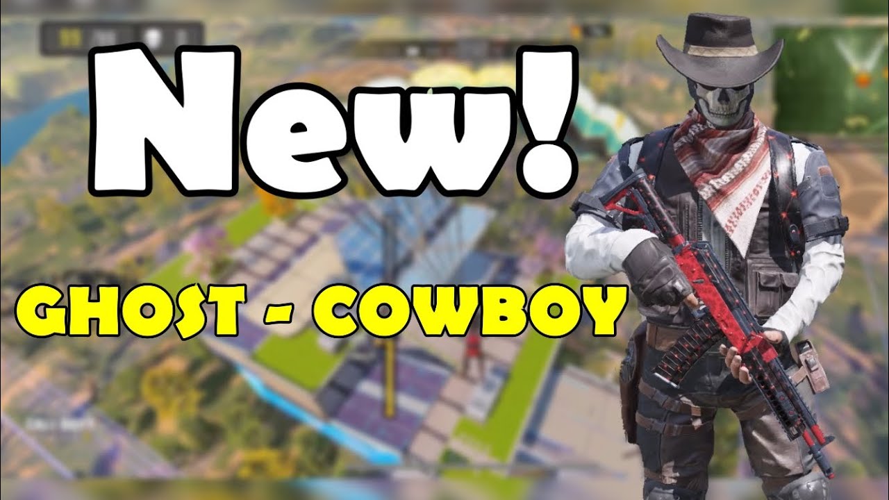 *NEW* - GHOST - COWBOY SKIN! | COD MOBILE | BATTLE ROYALE! - YouTube