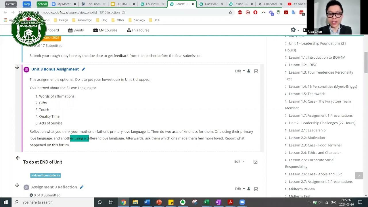 OSSD Courses Sample Lecture｜Business Leadership (BOH4M) with Learning ...