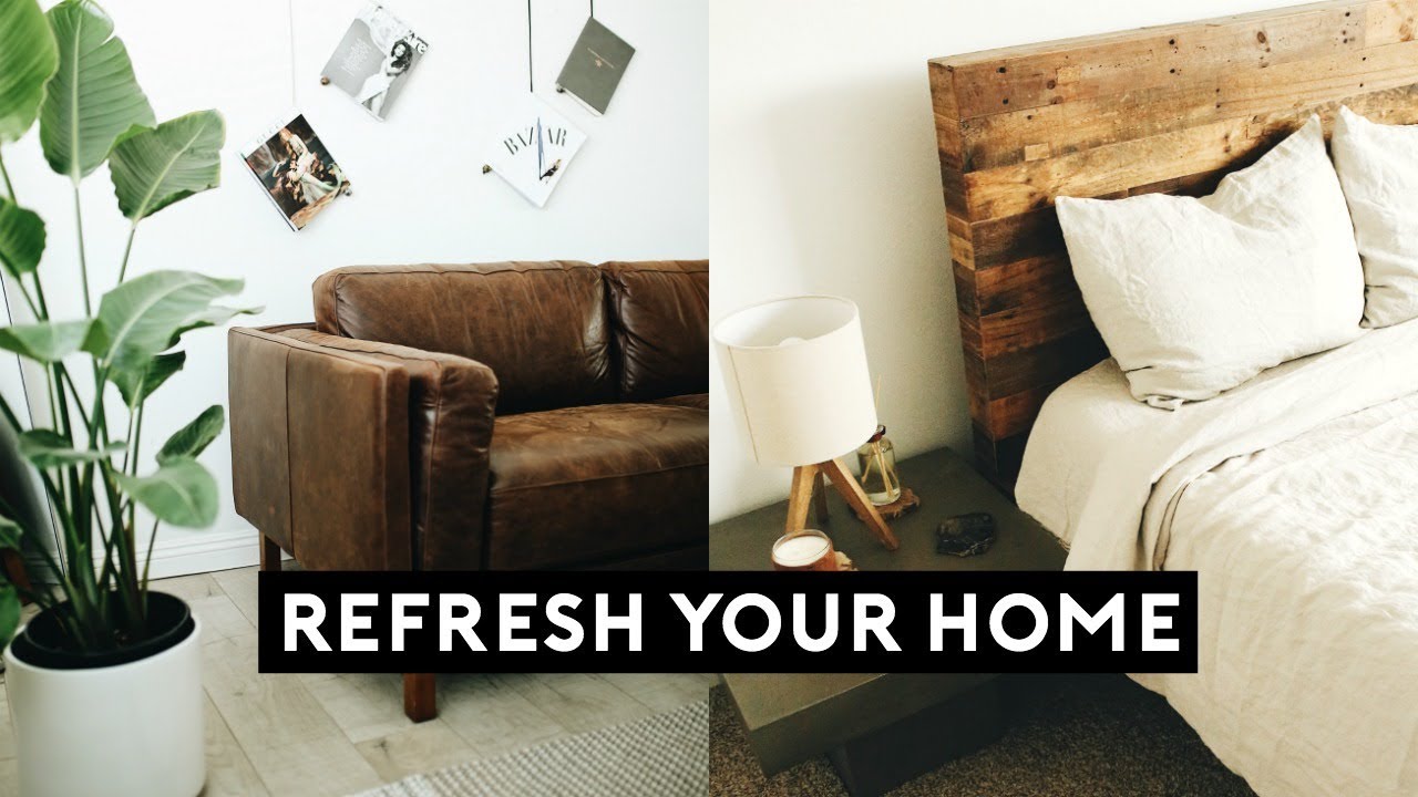 10 QUICK AND EASY WAYS TO REFRESH YOUR HOME FOR 2020 - YouTube