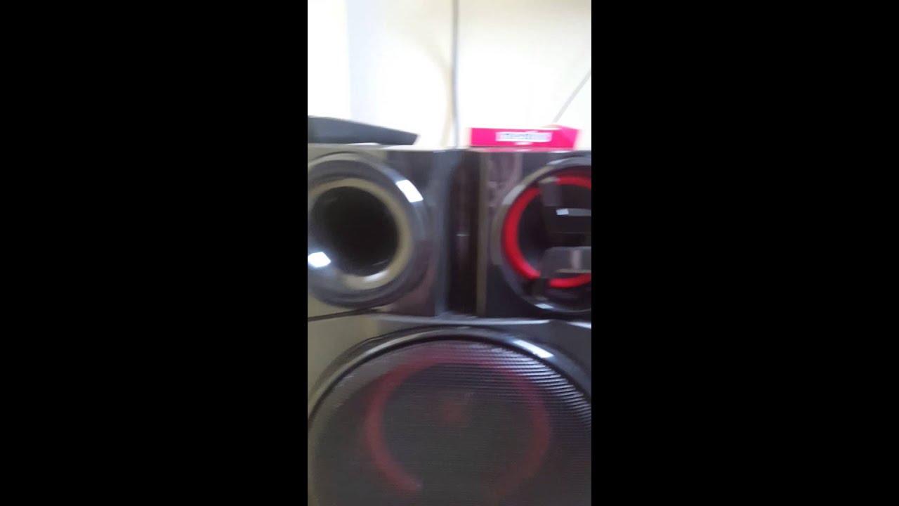 Mini system Lg CM8350 - YouTube