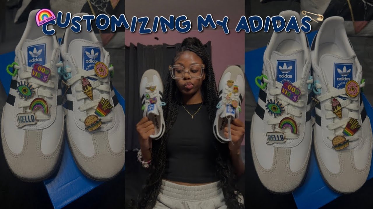 Samba Sneakers: The perfect Canvas for DIY Decor - YouTube