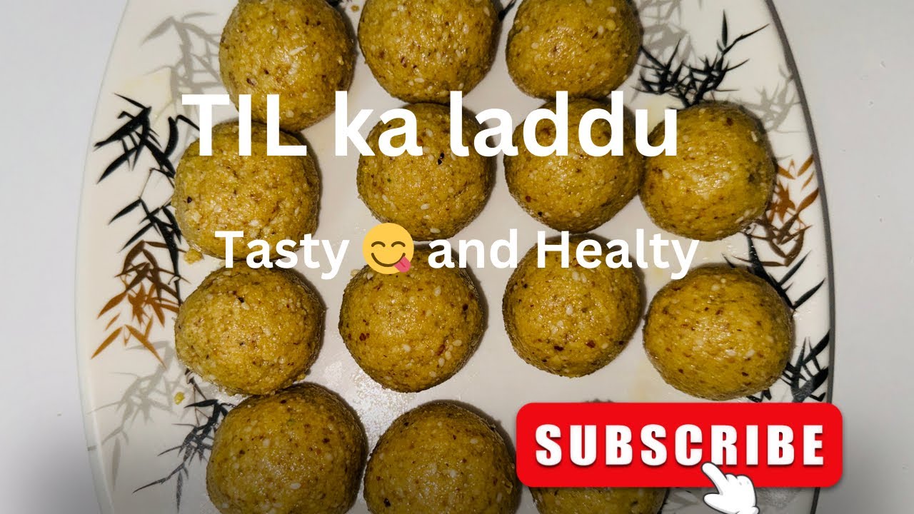 TIL ka Laddu || Homemade recipes || how to make sesame laddus || Easy ...