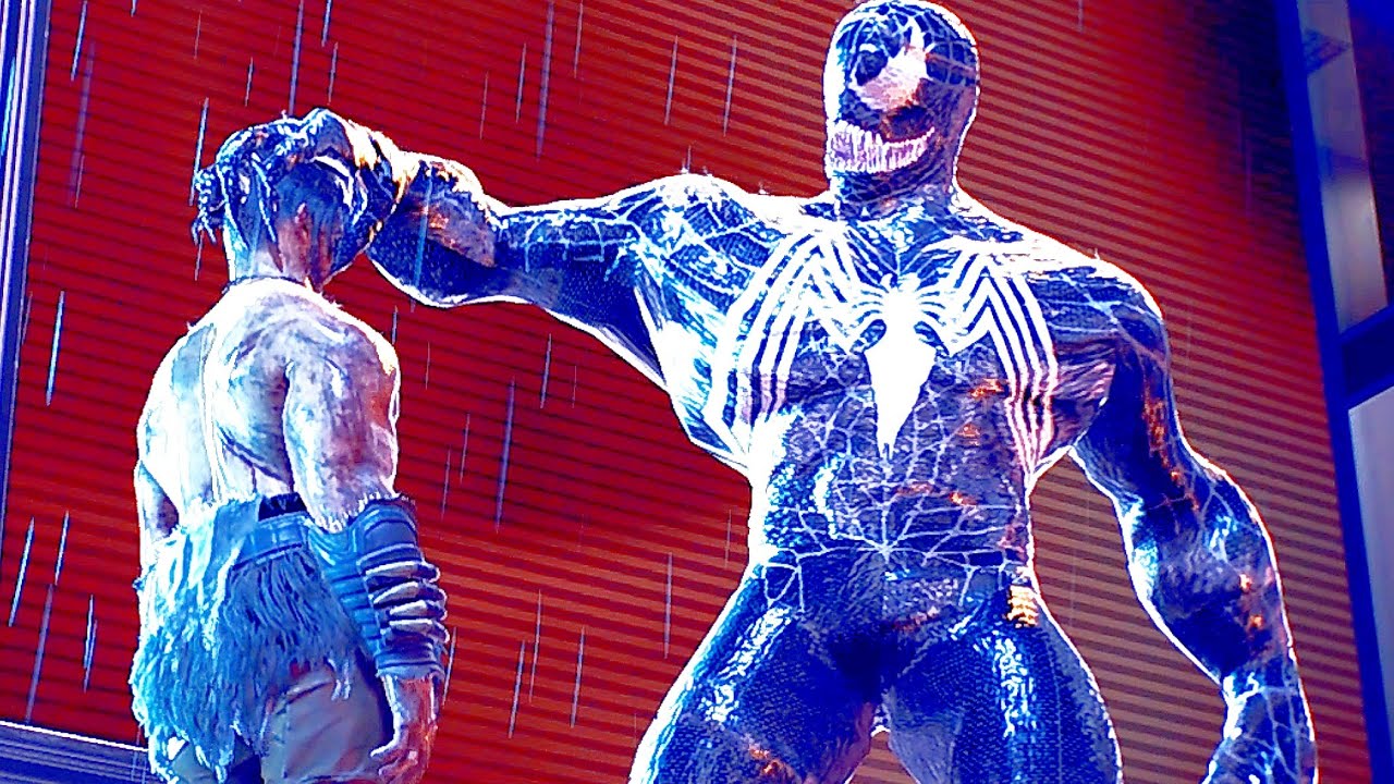 Topher Grace Venom Kills Kraven Cutscenes - Marvel Spider-Man 2 - YouTube