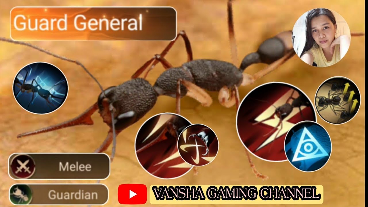 The ANTS - GUARDIAN GENERAL ANTS underground kingdom special ants - YouTube