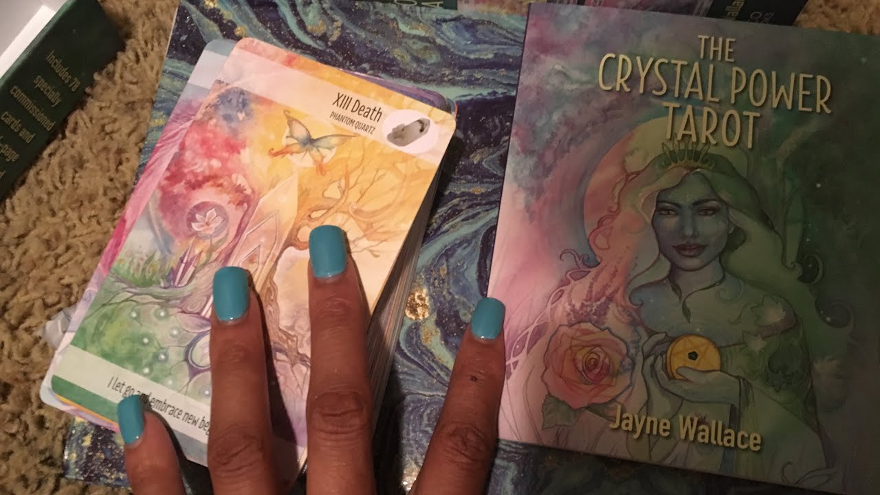 THE CRYSTAL POWER TAROT DECK REVIEW⭐️ (my first deck) - YouTube