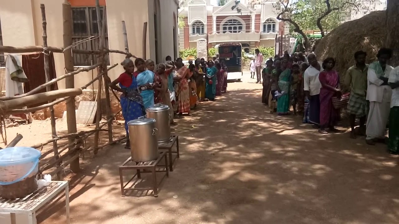 Today annadhanam at Gh trichy 08/04/2018 - YouTube