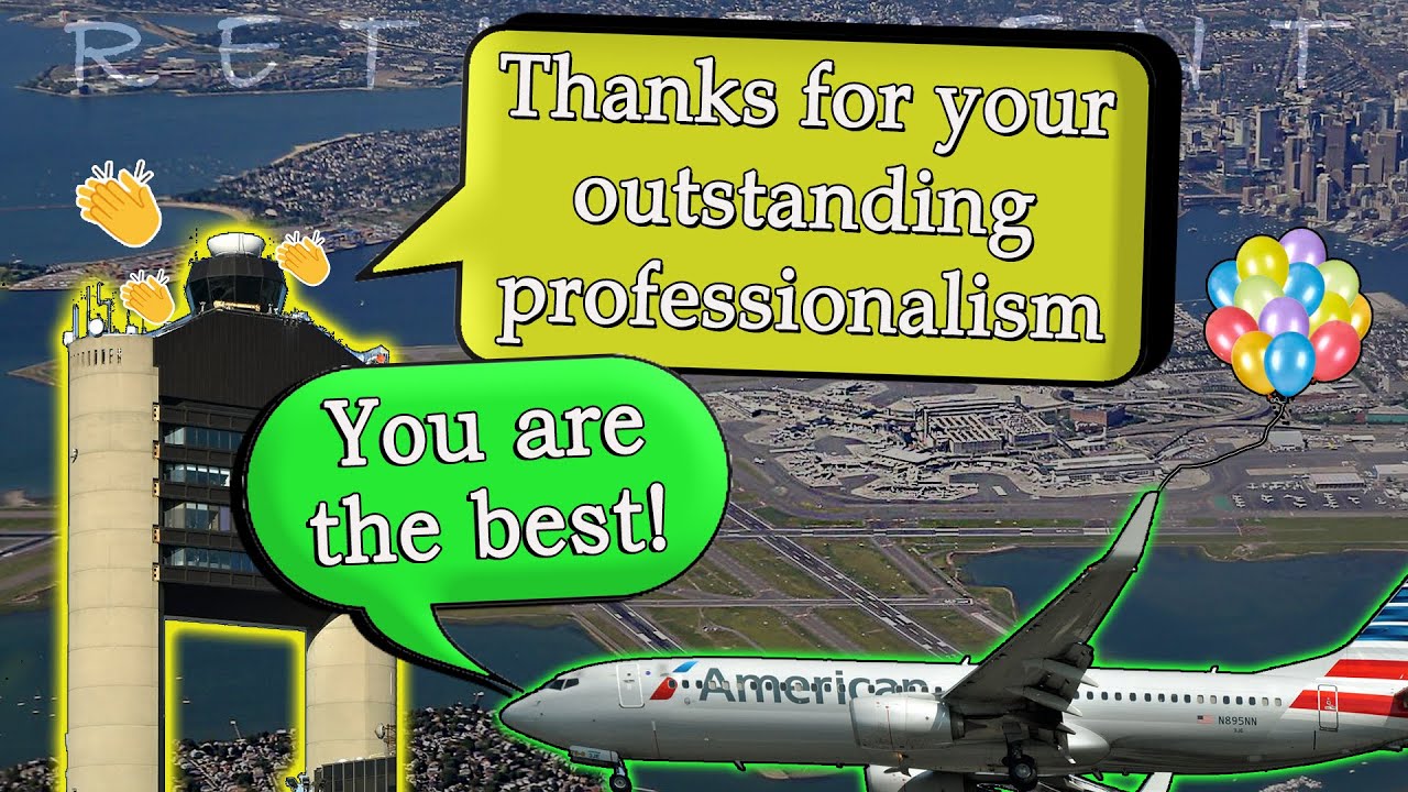 CAPTAIN RECEIVING CONGRATULATIONS on his Last Flight! - YouTube