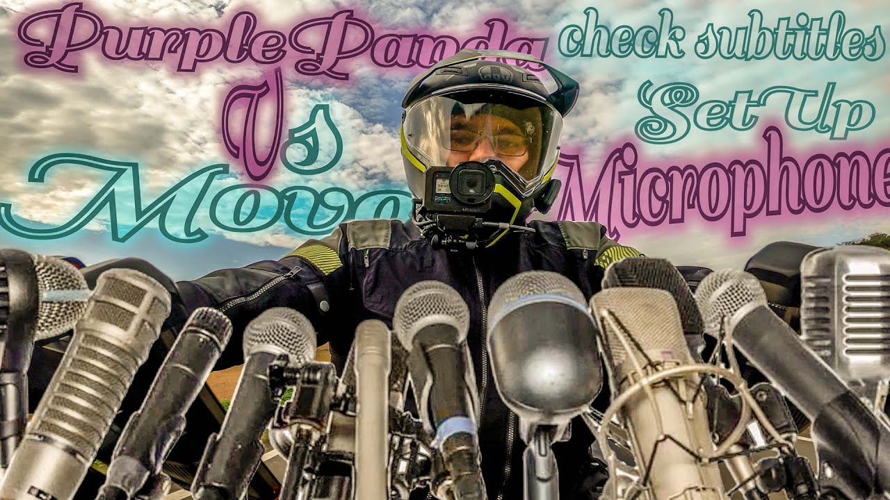 MotoVlog Microphone SetUp: Purple Panda vs Movo - YouTube