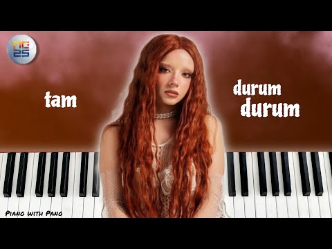 Tam - DURUM DURUM | Pesma za Evroviziju 🇷🇸 2025 | Piano Cover | Serbia Eurovision 2025