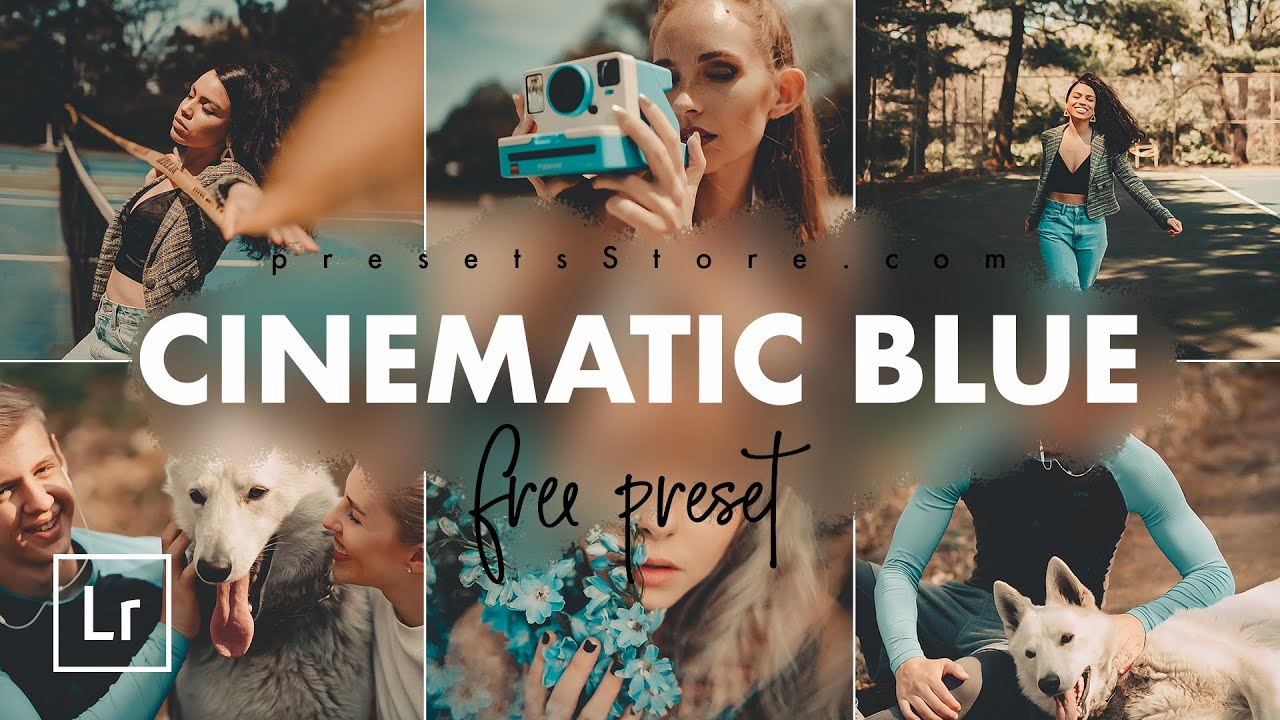 How to edit Photography with blue details — Cinematic Blue (Matte ...