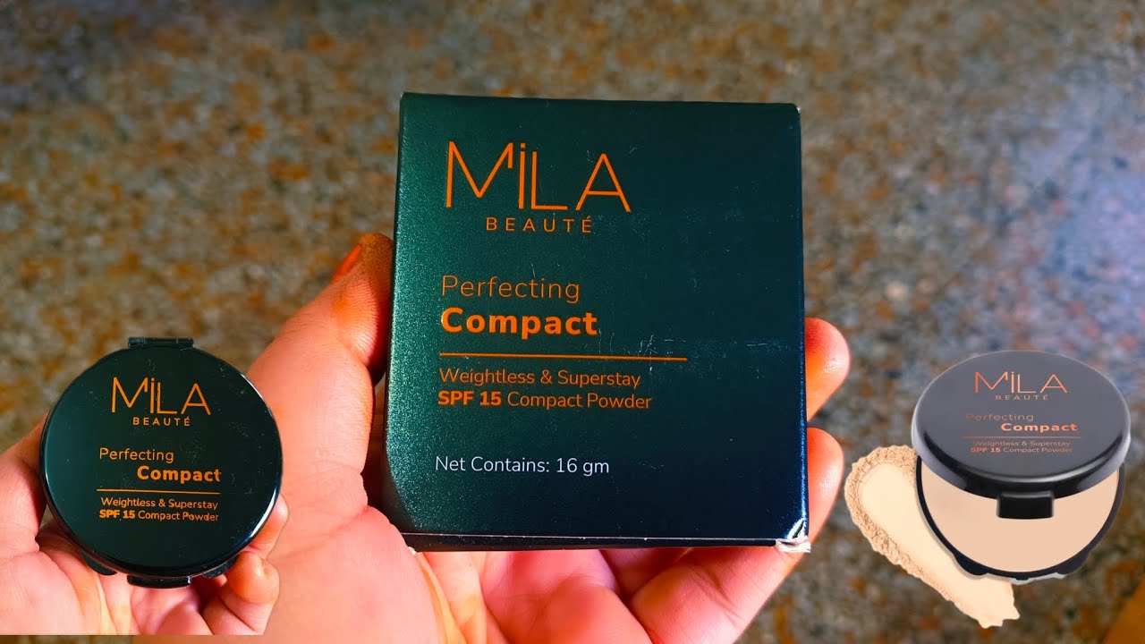 Mila Beauté Superstay Perfecting Compact Powder - YouTube