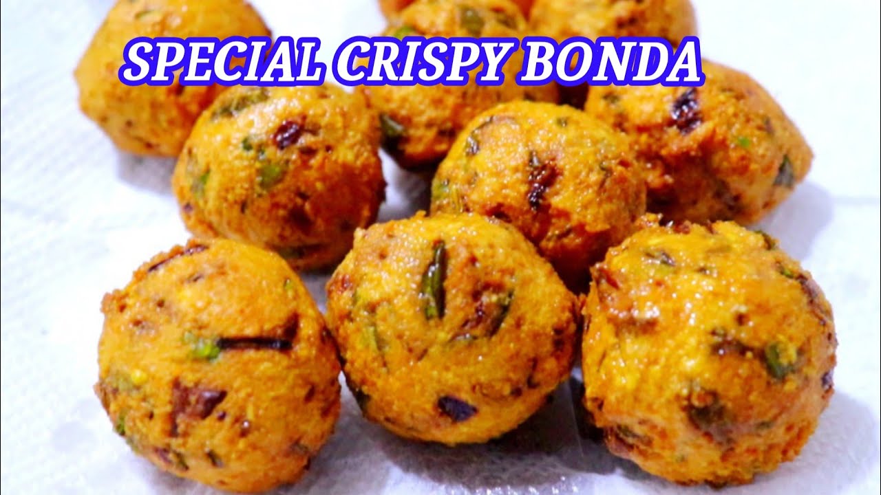 CRISPY SPECIAL MASALA BONDA - BONDA - MASAL BONDA - VADAI - MASALA ...