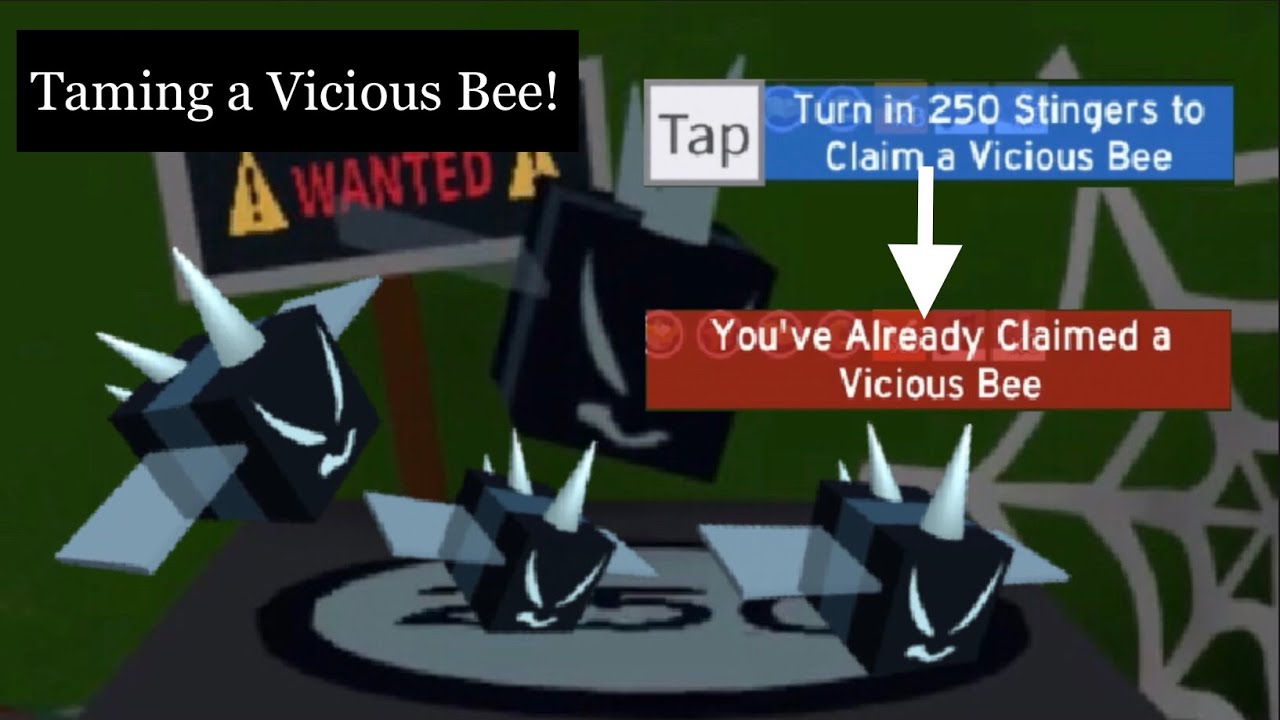 Claiming a Vicious Bee! | Bee Swarm Simulator - YouTube