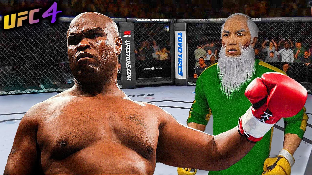 Old Bruce Lee vs. Harry Goodridge (Big Daddy) - EA sports UFC 4 - YouTube