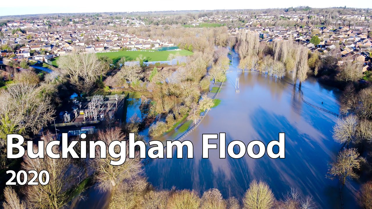 Buckingham Flood 2020 - YouTube