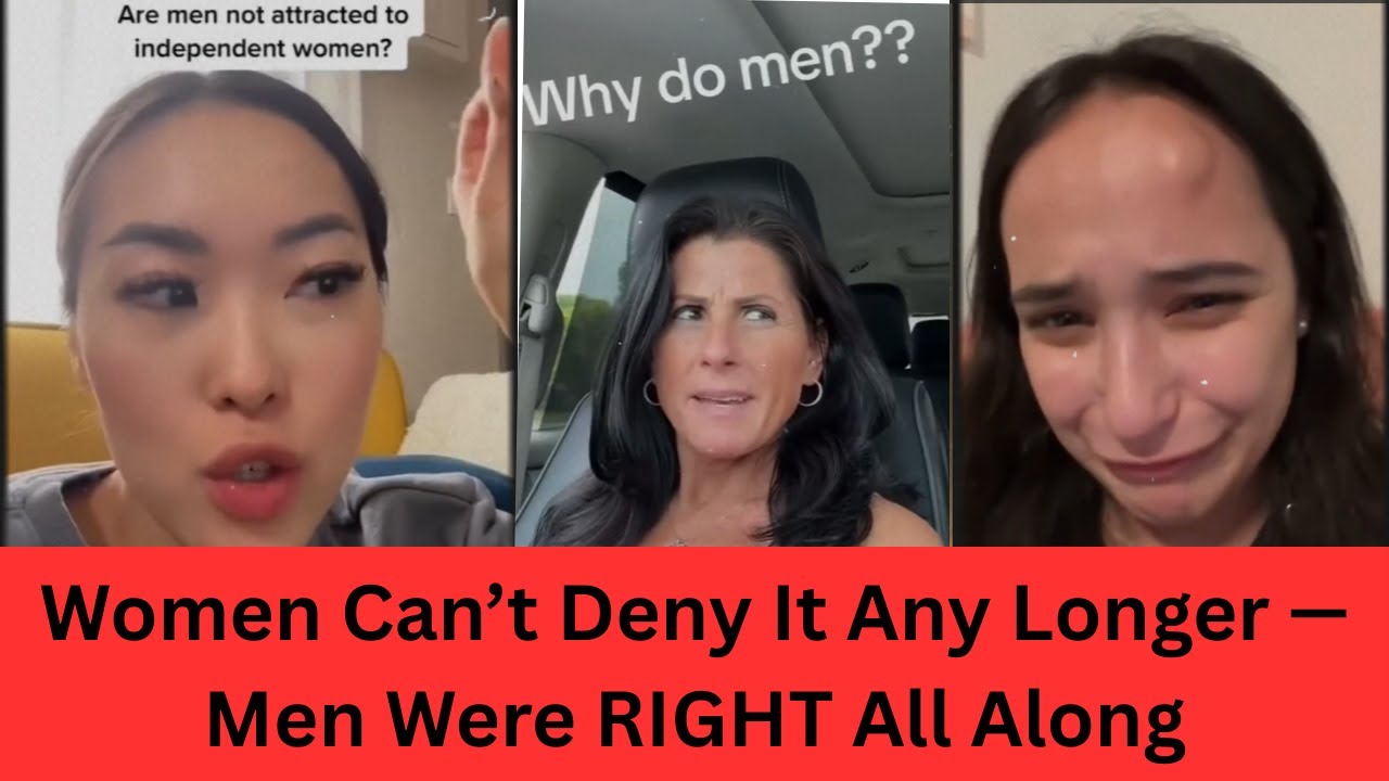 Women Can’t Deny It Any Longer — Men Were RIGHT All Along - YouTube