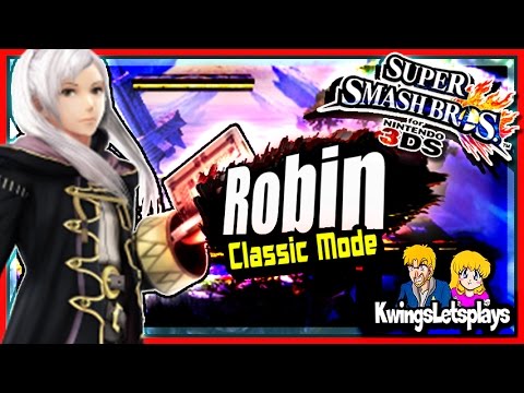 Super Smash Bros 3DS - Classic Mode w/ Robin (Fire Emblem) Gameplay HD ...