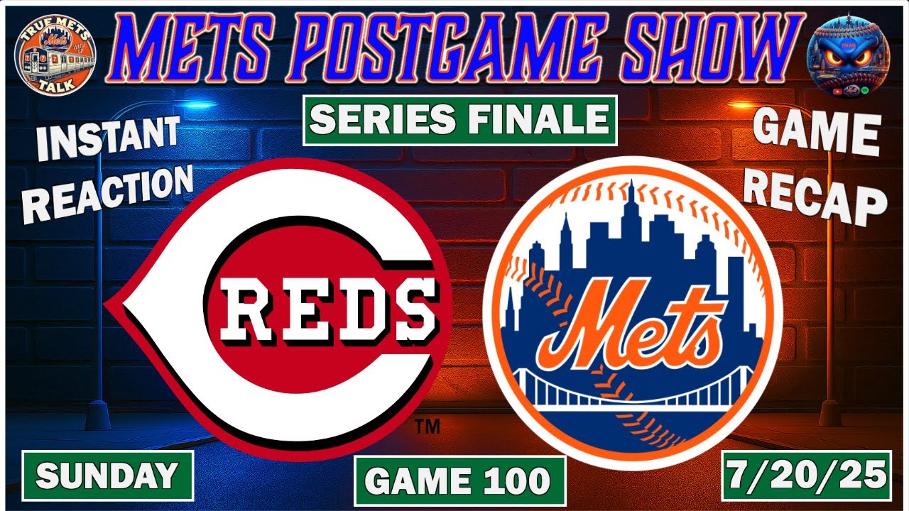 Mets PostGame Show | Mets vs Reds Series Recap | New York Mets | Mets ...