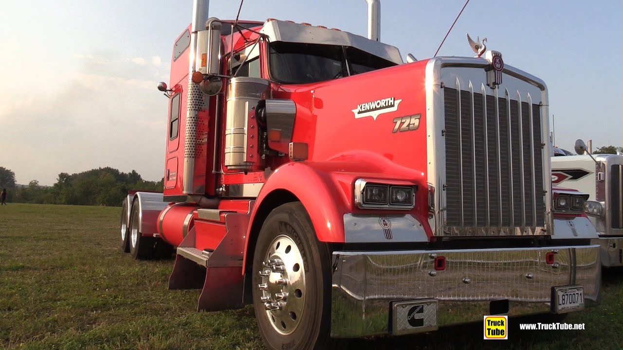 Kenworth W900 Sleeper Truck - Walkaround Exterior Tour - YouTube