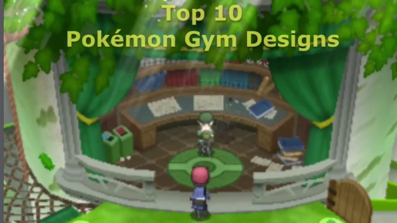 Top 10 Pokémon Gym Designs - YouTube
