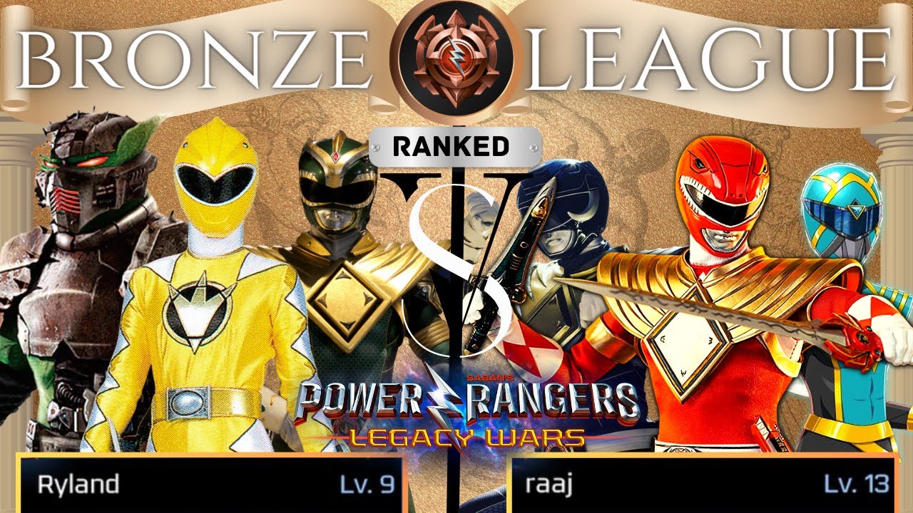 Power Rangers Legacy Wars | Ranked Bronze League Battle | Kira Ford Vs ...