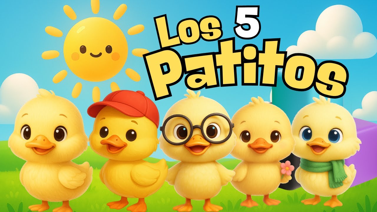 ¿Dónde Están los 5 Patitos? | Juego de los Cubos + Canción Infantil ...