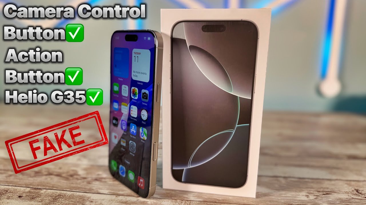 Latest Fake/Clone iPhone 16 Pro Max - I Am Shocked! - YouTube