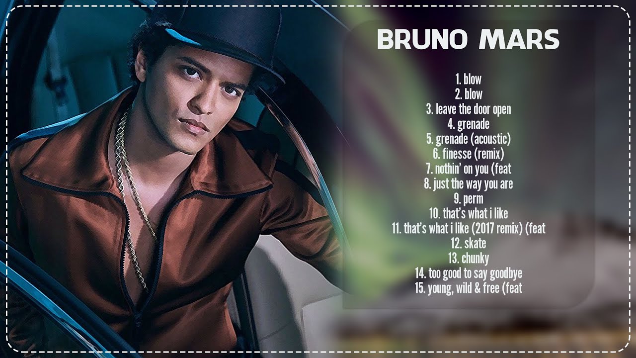 Bruno Mars - Best of the Best: Greatest Hits Collection - Top 15 All ...
