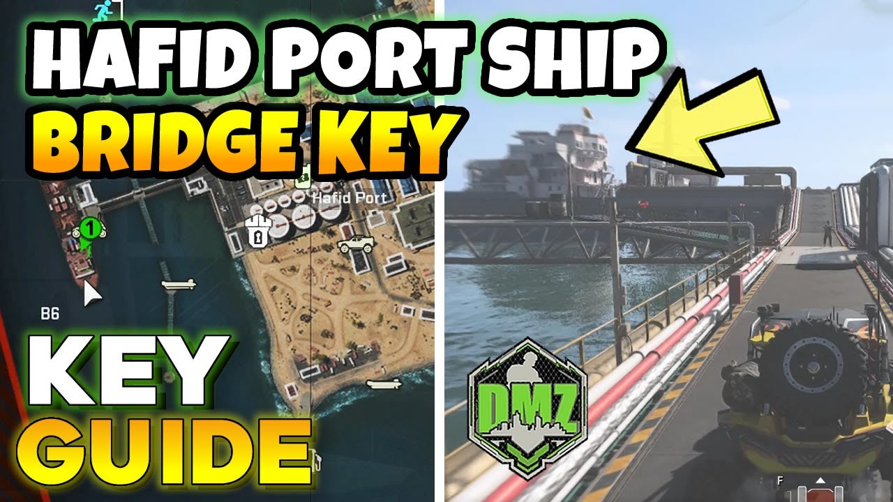 DMZ Hafid Ship Bridge Cache Key Location - YouTube