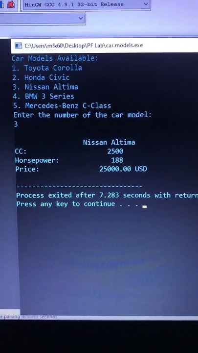 Vehicle Info Print C Coders Codemasters Codingninja Coderstokyo Codelife Codinglife Code